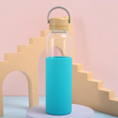 Cina Borosilicate Glass Portable Water Bottles Personalized Stylish Customized in vendita