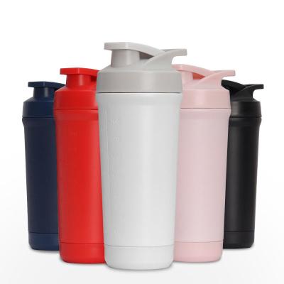 Cina Custom Logo 800ml Gym Smoothie Protein Blender Shake Sport Bottles in vendita