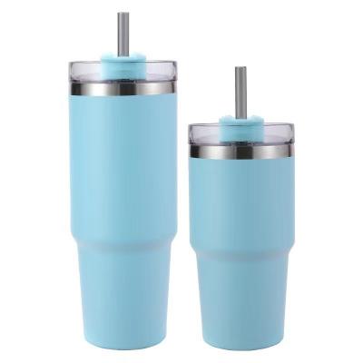 中国 Custom 30oz Insulated Tumbler With Lid And Straws 販売のため