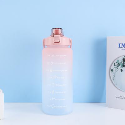 Cina Outdoor Portable Big Volume Drink Bottles Mugs Gradient Color Unique Design in vendita