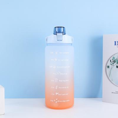 Cina Outdoor Portable Big Volume Drink Bottles Mugs Gradient Color Unique Design in vendita