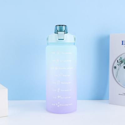Cina Outdoor Portable Big Volume Drink Bottles Mugs Gradient Color Unique Design in vendita