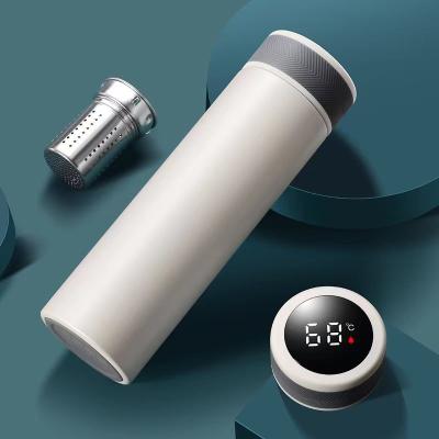 Китай Double Walled Vacuum Insulated Water Bottle With LED Temperature Display продается