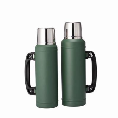 China o dobro 1200Ml murou garrafas de água isoladas com punho à venda