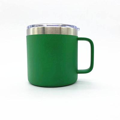Cina tazza da caffè di acciaio inossidabile 14oz 18/8 con la maniglia facile tenere in vendita