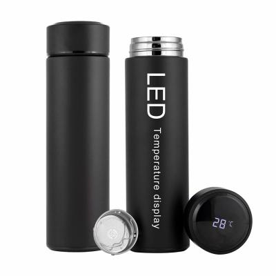 Китай Кувшин воды Thermos горячей воды изолированный стальной нержавеющий с дисплеем приведенным температуры продается