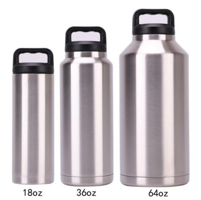 Китай 18oz 1000ml изолировало гидро бутылки с водой нержавеющей стали с ручкой продается