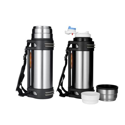 Китай Классическая стальная бутылка с водой 1000ml изолировала кувшин воды с ртом ручки широким продается