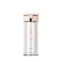China Large Double Wall Insulation Green Leaf Tea Bottle 290ml for sale