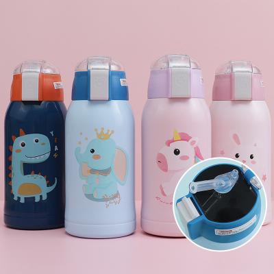 Cina bottiglia di acqua a doppia parete riutilizzabile dei bambini 500ml per la ragazza della scuola in vendita
