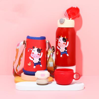 Cina bottiglia di acqua isolata vuoto delle bottiglie di acqua dei bambini di acciaio inossidabile di 15.5oz 500ml in vendita