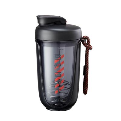 Cina Bevanda su ordinazione Shaker Bottle 600ml della proteina con la palla del miscelatore in vendita