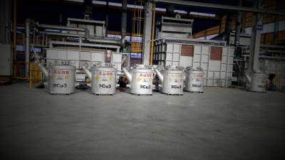 China Long Distance Molten Aluminum Transfer Ladles Non Wetting Refactory Long Service Life for sale
