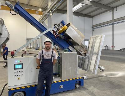 Cina Dispositivo di fusione rotatorio dell'iniettore HDR-2 per il processo di alluminio fuso di degassamento della fornace in vendita