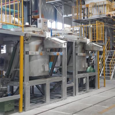 China Electric Aluminum Holding Furnace With Ceramic Fiber Insulation for sale