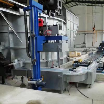 China Rotary Aluminum Molten Liquid Degasser Machine Launder Out Shell 40% Degassing Efficiency for sale