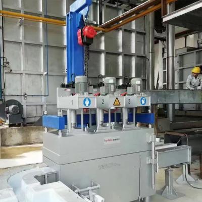 China Rotary Aluminum Molten Liquid Degasser Machine Launder Out Shell 40% Degassing Efficiency for sale