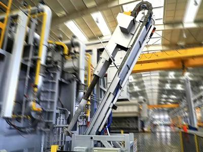 China Movable Or Fixed Molten Aluminum Degassing Refining Machine for sale