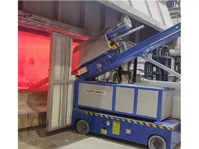 China Rotary Flux Injector Aluminum Degassing Machine with 0-500g/min Flux Feeder ≤5 Mm Granularity and 2.5KW Power Consumption for sale