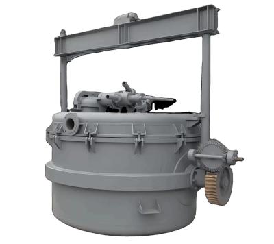 China Alloy Steel Heating Element For Customized Capacity Electric Aluminum Melting Furnace for sale