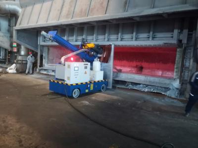 China Graphite Rotor Speed 0～400r/min Rotary Flux Injection Machine For Aluminum Refining for sale