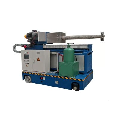 China Refining Gas Pressure 0.4～0.6MPa Flux Injection Machine With 50L Bucket Capacity And Aluminum Liquid Depth Range 600-1100㎜ for sale