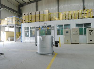 Cina Macchina di degassaggio dell'alluminio a tre fasi e quattro fili di alimentazione per il flusso di raffinazione fine in vendita