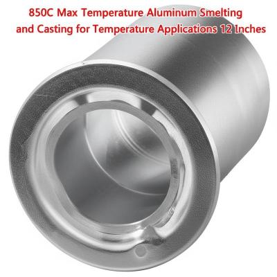 China 850C Max Temperature Aluminum Smelting and Casting for Temperature Applications 12 Inches for sale