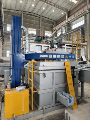 Cina Tipo fornace di tenuta di alluminio del piatto di 3500kg per la colata della lega di alluminio in vendita