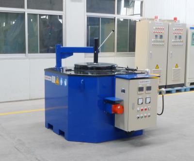Cina induzione Heater Melting Metal di 950C 600KG Clay Aluminum Scrap Melting Furnace in vendita