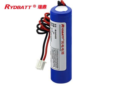 Cina pacchetto della batteria dello ione 18650 di 1S 3.6V 2600mAh Li vita di ciclo di più di 500 volte in vendita