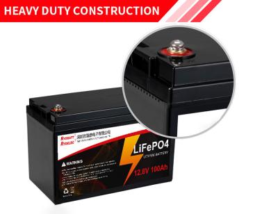 China Pilhas de Ion Battery Pack 12v 100ah 32700 do lítio do CE ROHS LiFePO4 à venda