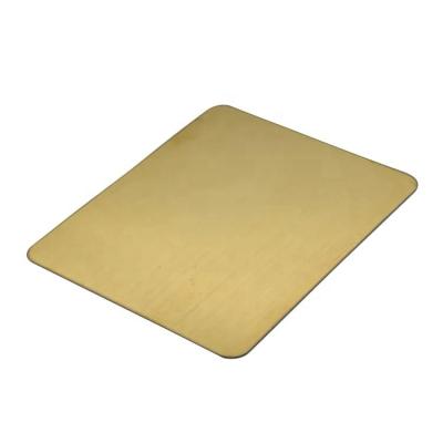 Cina 321 SS Piastra oro in acciaio inossidabile Finitura superficiale Specchio Finitura Titanio Oro Colorato in vendita