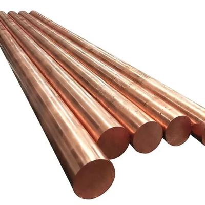 China Non Ferrous Copper Rod Bar Metal Brass Earth Rod Customized Color Grade for sale