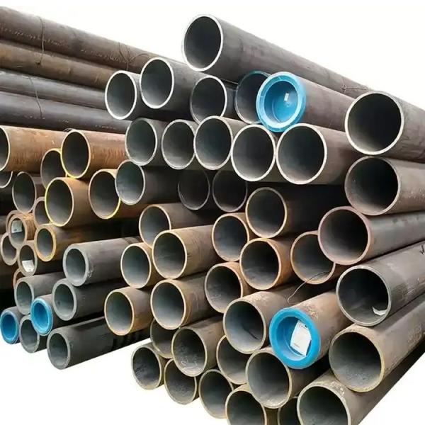 Quality Q235 Carbon Steel Pipe Erw Hot Rolled Carbon Steel Tube Gas Steel Pipe Technology Erw for sale