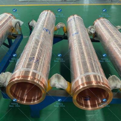 China 99.97% Oxygen Free Copper Durable Metal Tube Target for sale