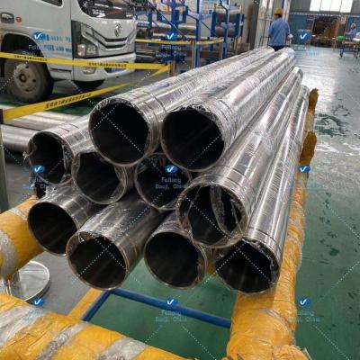 Κίνα Τιτάνιο Gr2 133OD*125ID*2140L ASTM B861-06 α στόχων σωλήνων τιτανίου προς πώληση