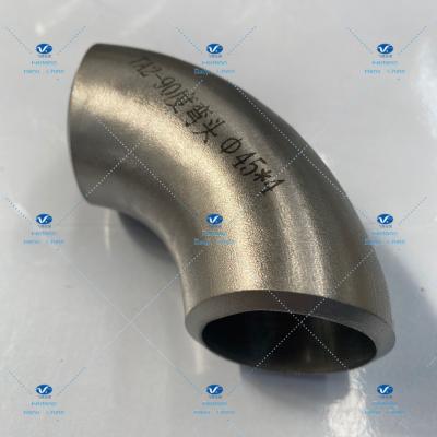 Κίνα Nonmagnetic μη τοξικός αγκώνας τιτανίου Gr2 45OD*4 προς πώληση