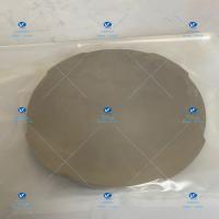 China Customized Round ASTM B381 Gr2 Titanium Targets Pickled Polished Surface for sale