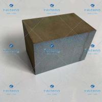 China 60*60*90mm Titanium Cube Custom Titanium Parts For Electroplating for sale