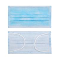 China 3 Layer Earloop Medical Mask Meltblown Filtration Middle Layer CE Certified for sale
