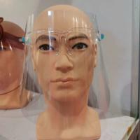 China Clear Anti Splash PET EN166 Protective Face Shield for sale