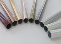 China 6.7m Galvanized Aluminum Curtain Rod 6063 Alloy Custom Length for Furniture for sale