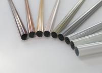 China 0.35mm Inside Window Frame Curtain Rod 28mm Galvanized Pipe Adjustable Hardware for sale