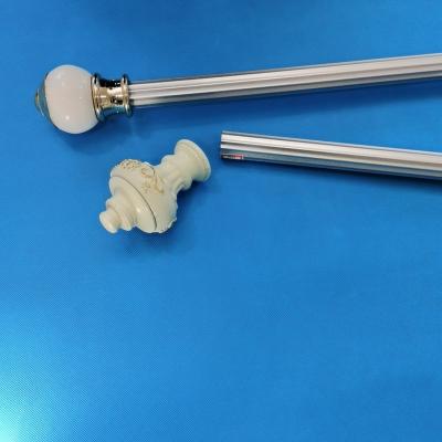 Cina Aste della tenda in lega di zinco del tubo d'acciaio dei 6,7 tester 26mm in vendita