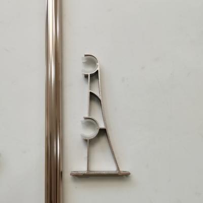 Cina Anodizzazione scolpendo l'asta della tenda del tubo galvanizzata 0.45mm dell'ufficio in vendita