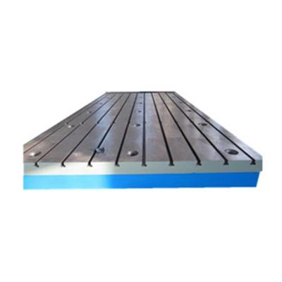 China Cast iron T slot table,Cast Iron Surface Plate,Cast Iron Welding Plates for sale