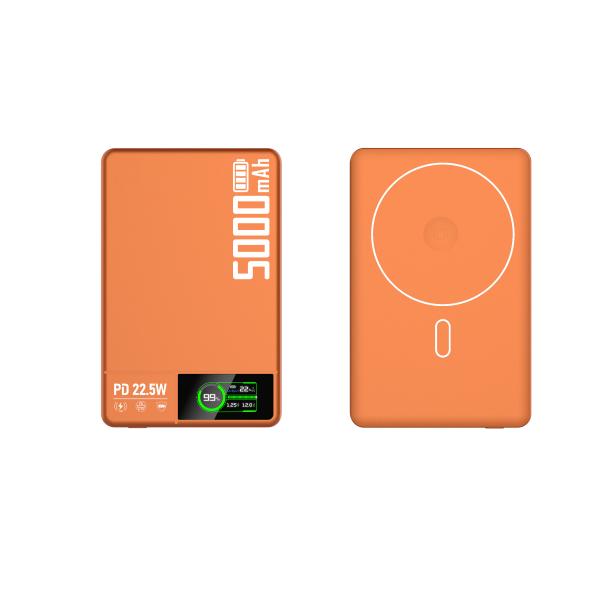 Quality BST-A105A 5000mAh Magnetic Wireless Power Bank,PD 20W ，Aluminum Alloy Ultra-thin Design for sale