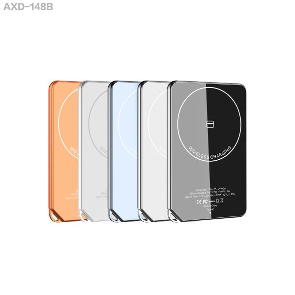 Quality BST-A148B 5000mAh Magnetic Wireless Power Bank, 7.3mm Ultra-Slim 20W Fast Charging Portable Charger for sale