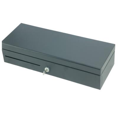 Cina Mini cassetto nero Flip Top Metal Cash Box dei contanti di posizione di RoHS 6V 12V in vendita